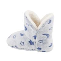 China women house indoor non-slip slippers winter thick warm plush home boots for sale