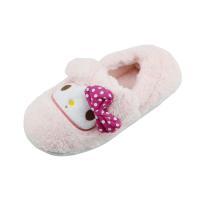 China New Women sherpa Slippers Warm Plush house Indoor lady Soft Slippers for sale
