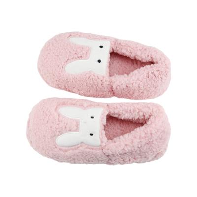China women plush cute rabbits slippers sherpa house indoor animals slippers for sale