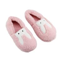 China women plush cute rabbits slippers sherpa house indoor animals slippers for sale