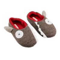 China Home Slippers Female Cartoon dragron  Slippers  Women Cute Children Fur house Indoor Slippers for sale
