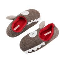 China Home Slippers Female Cartoon dragron  Slippers  Women Cute Children Fur house Indoor Slippers for sale