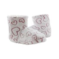 China women soft and lovely flannel slipper boots warm winter slipper boots for sale