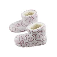 China women soft and lovely flannel slipper boots warm winter slipper boots for sale