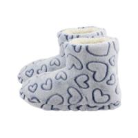 China women soft and lovely flannel slipper boots warm winter slipper boots for sale