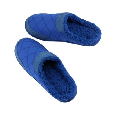 China Autumn Winter  Non-Slip Female house Indoor slippers women Warm faux fur Heel Slippers for sale