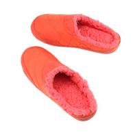 China Autumn Winter  Non-Slip Female house Indoor slippers women Warm faux fur Heel Slippers for sale