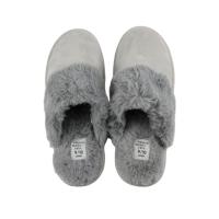 China New fashion women winter house indoor slippers relax faux fur warm plush slippers for sale