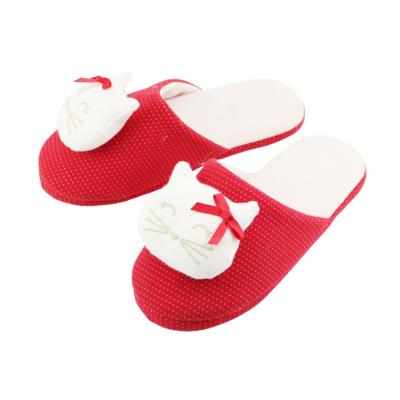 China women comfort  closed toes non-slip house indoor shoes  memory foam slippers for sale