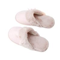 China cute bow lady indoor slippers women non-slipy warm home scuff slipper for sale