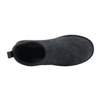 China men Winter Warm Fluffy Slippers faux suede plush house indoor and outdoor slippers for sale