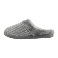China new Style Cotton pure color  women  Winter knitted fabric House indoor Slippers for sale