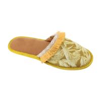 China House indoor non-slip soft  bottom slippers comfortable bedroom shoes for sale