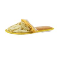 China House indoor non-slip soft  bottom slippers comfortable bedroom shoes for sale