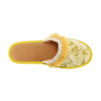 China House indoor non-slip soft  bottom slippers comfortable bedroom shoes for sale