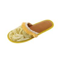 China House indoor non-slip soft  bottom slippers comfortable bedroom shoes for sale