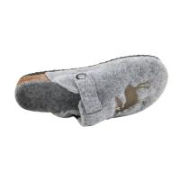 China Ladies New Style Popular Soft Wooden Sole  slippers Women  Metal Buckles  Comfortable Casual Slippers for sale