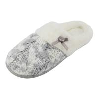 China women skin-friendly knitted comfortable winter TPR sole home indoor slippers for sale