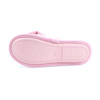 China Furry Home Slipper Shoes Ladies Bowknot Pink Plush Ladies House Slipper for sale