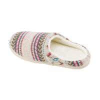 China TPR Soft Sole Women Slipper Shoes Spring Indoor Knitted Fabric for sale