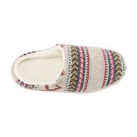 China TPR Soft Sole Women Slipper Shoes Spring Indoor Knitted Fabric for sale