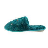 China House Indoor Women Slipper Shoes Fluffy Delicate With Soft Bottom Pearl Plush for sale