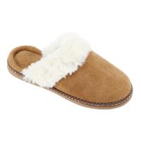 China Classic men winter house indoor slippers cheap plush slippers fluffy faux fur slippers for sale