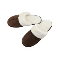 China Ladies Faux Suede Slipper Shoes Winter  Classic Warm Home Slipper Shoes for sale