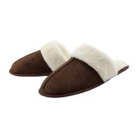 China Ladies Faux Suede Slipper Shoes Winter  Classic Warm Home Slipper Shoes for sale