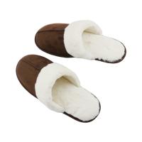 China Ladies Faux Suede Slipper Shoes Winter  Classic Warm Home Slipper Shoes for sale