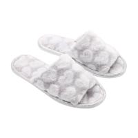 China Love Hearts Pattern Plush Slipper Shoes Women Home Leisure Slipper Shoes for sale