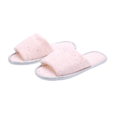 China Cute Pink Soft Sole Women Slipper Shoes Open Toe Indoor  Spring for sale