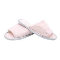 China Cute Pink Soft Sole Women Slipper Shoes Open Toe Indoor  Spring for sale