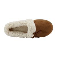 China Memory Foam Women Casual Flat Shoes Faux Suede Footwear Slippers Warm for sale