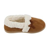 China Memory Foam Women Casual Flat Shoes Faux Suede Footwear Slippers Warm for sale
