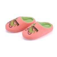 China winter Lovely cartoon dinosaur keep warm house indoor  children kids woman home slippers for sale
