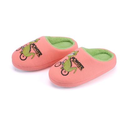 China winter Lovely cartoon dinosaur keep warm house indoor  children kids woman home slippers for sale