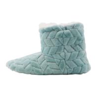 China Warm Winter Faux Fur Lined Indoor Slipper Female House Indoor Slipper Boot for sale