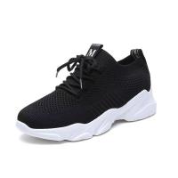 China 2022 new flying woven mesh sneakers women fashion casual shoes running wholesale soft sole Walking Style Shoes for sale