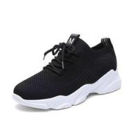 China 2022 new flying woven mesh sneakers women fashion casual shoes running wholesale soft sole Walking Style Shoes for sale