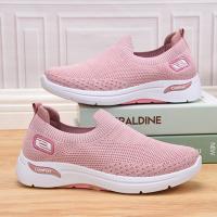 China Running sports shoe wholesale lady walking sneakers ladies soft sole comfortable 2022 Women's Casual Shoes for sale