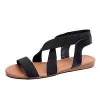 China Factory supply Women Roman Sandals lightweight non-slip Flat slippers Breathable Ankle Strap Casual ladies shoes 2022 for sale