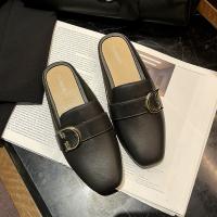 China New Fashion Summer slides Women PVC upper soft sole non-slip slippers flat elegant outdoor casual shoes for sale