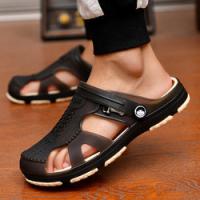 China Men sandals summer new design fashion indoor and outdoor EVA sole non-slip slippers beach casual shoes for sale