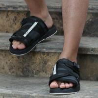 China Fashion trend Men soft summer non-slip casual shoes couple high quality beach open toe slides flat women slippers for sale