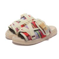 China Fashion trend Men soft summer non-slip casual shoes couple high quality beach open toe slides flat women slippers for sale