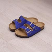 China Kids Double Adjustable Strap Cork Sole  Slippers Children contracted baby girl sandals for sale