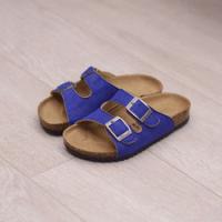China Kids Double Adjustable Strap Cork Sole  Slippers Children contracted baby girl sandals for sale