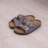 China Kids Double Adjustable Strap Cork Sole  Slippers Children contracted baby girl sandals for sale