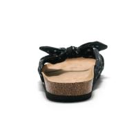 China Printing Bow Beach Ladies Sandals  Breathable Cool Ladies Sandals for sale